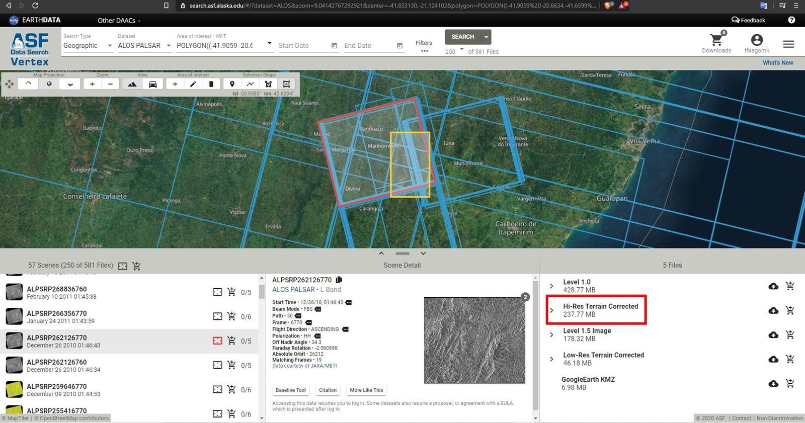 Como utilizar DEM gerado pelo sensor PALSAR do satélite ALOS ...