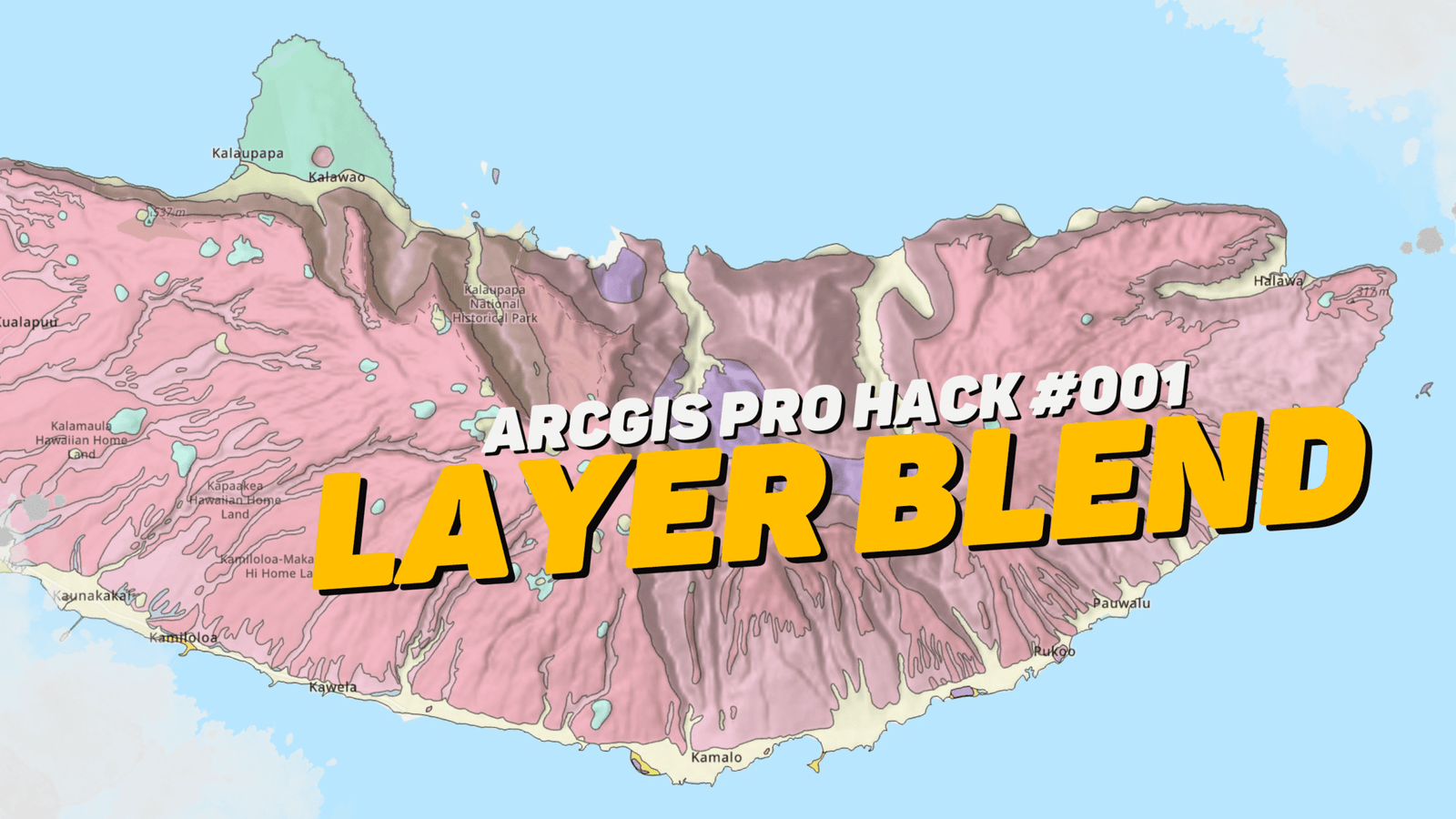 Arcgis Pro Hack 001 Layer Blend Geoprocessamento