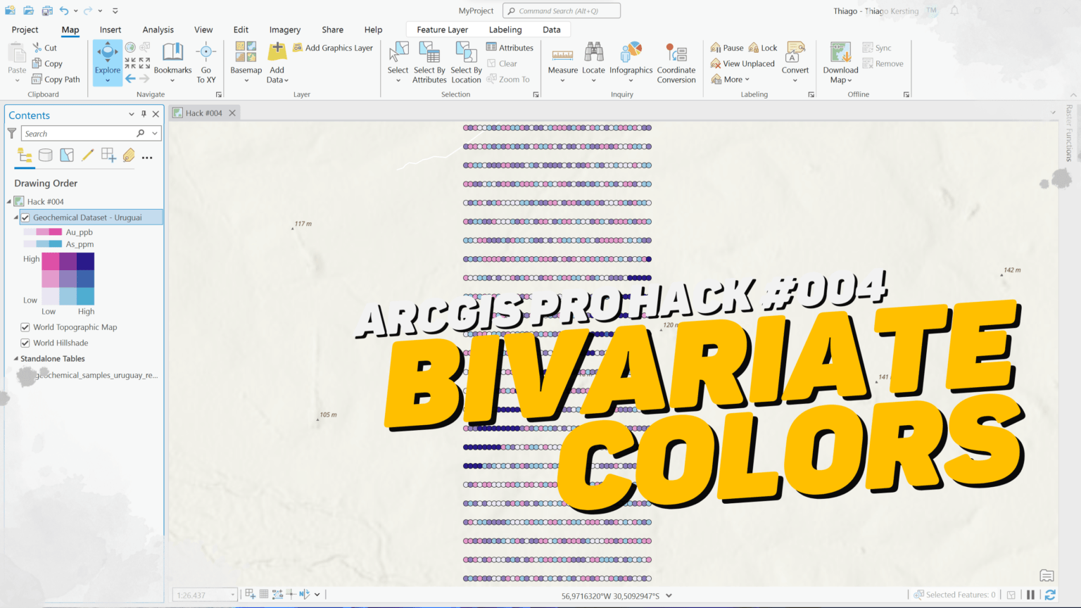 ArcGIS Pro Hack #004 – Bivariate Colors – Geoprocessamento